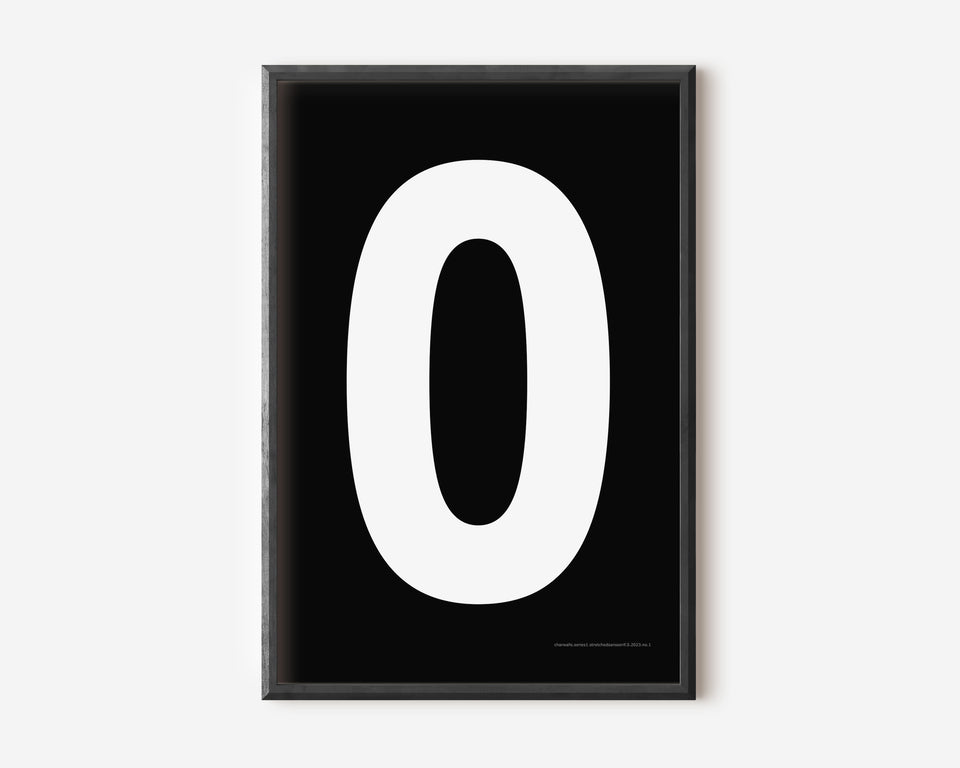 Number Art Prints